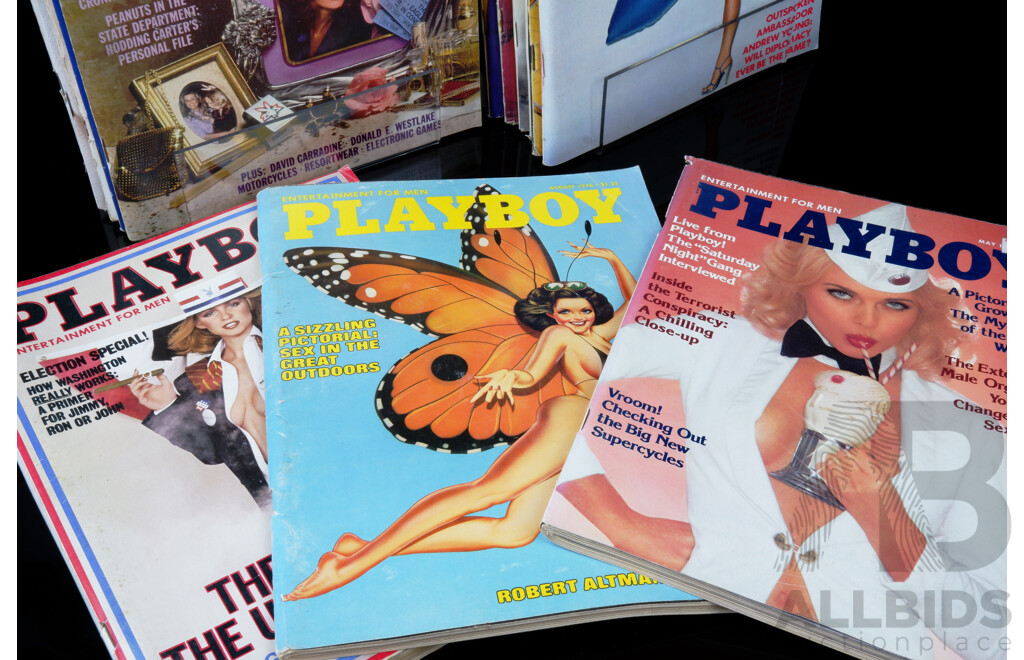 Collection Retro Mostly 1970s Playboy Lot 1510530 Allbids 7283