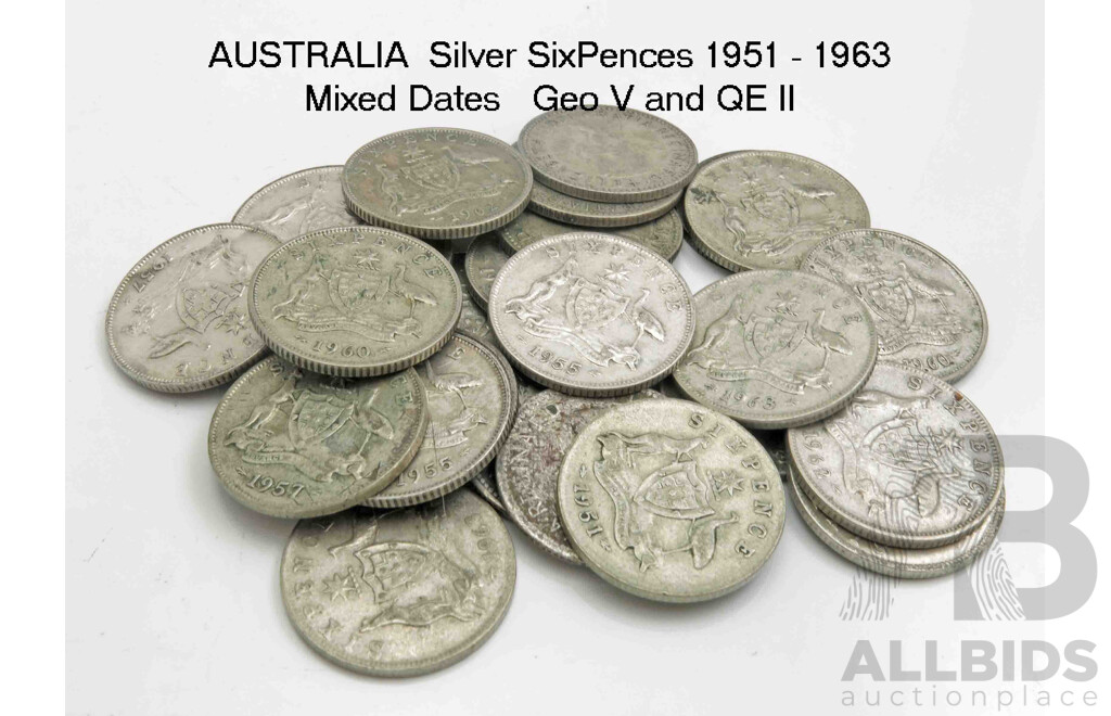 AUSTRALIA: Collection of Silver - Lot 1498522 | ALLBIDS