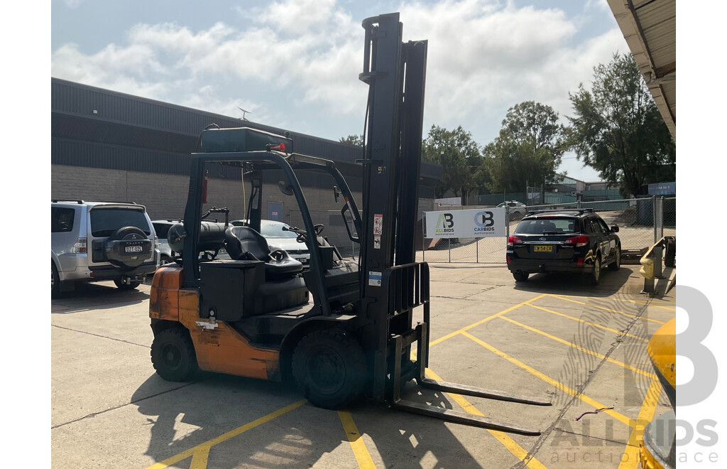 TOYOTA 62-8FD25 (Model E62) Forklift - Lot 1501442 | ALLBIDS