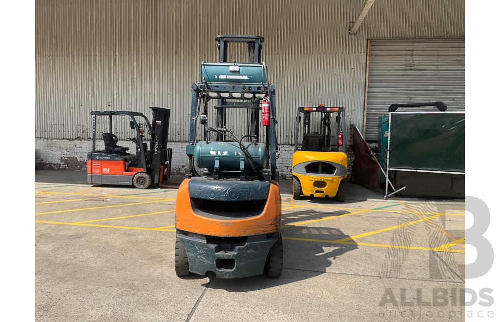 TOYOTA 62-8FD25 (Model E62) Forklift - Lot 1501442 | ALLBIDS