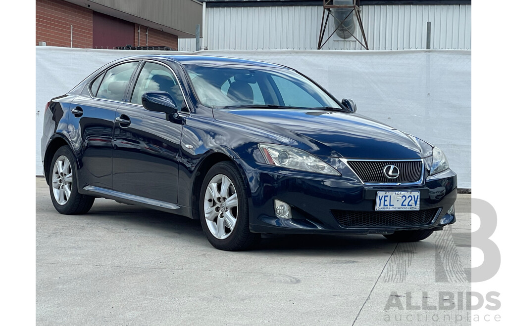 6/2006 Lexus IS250 Prestige GSE20R - Lot 1499347 | CARBIDS