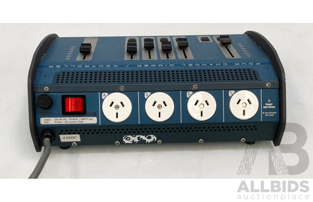 Jands (4Pak II) 4 Channel Dimmer - Lot 1511243 | ALLBIDS