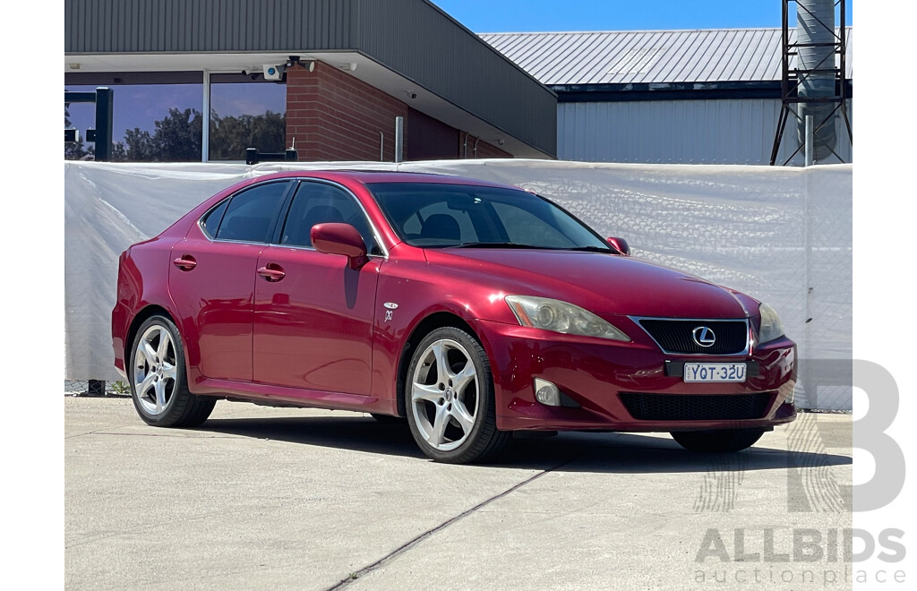 6/2007 Lexus Is250 X GSE20R 4d - Lot 1508486 | CARBIDS