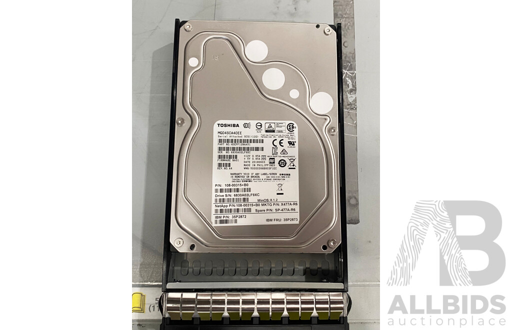 NetApp (NAJ-0801) DS4246 24-Bay - Lot 1516559 | ALLBIDS