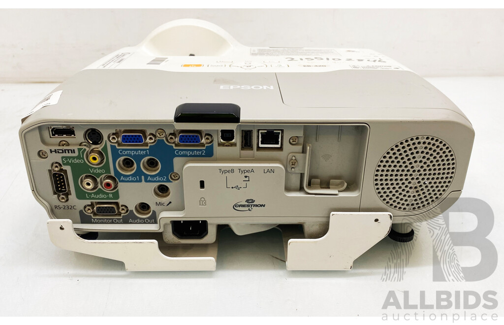 Epson (EB-420) XGA 3LCD Conference - Lot 1538623 | ALLBIDS
