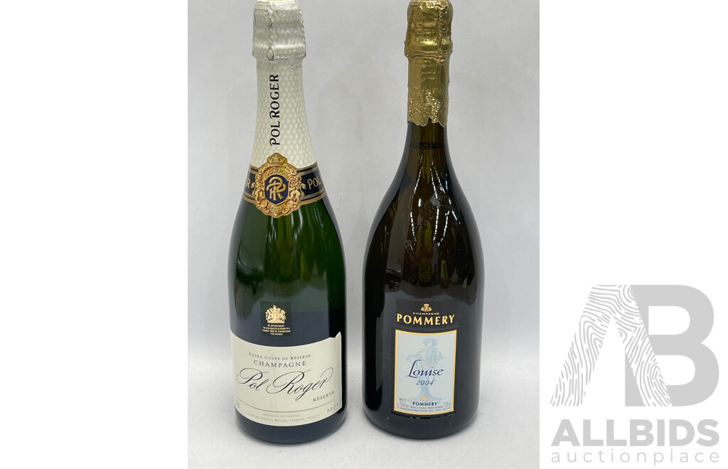 French Champagne Lot of 2 750ml - Lot 1517154 | ALLBIDS