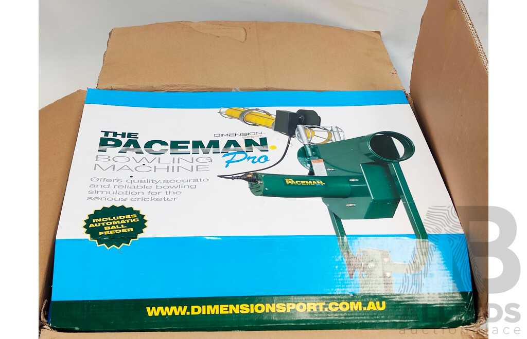 PACEMAN PRO Bowling Machine with - Lot 1520599 | ALLBIDS