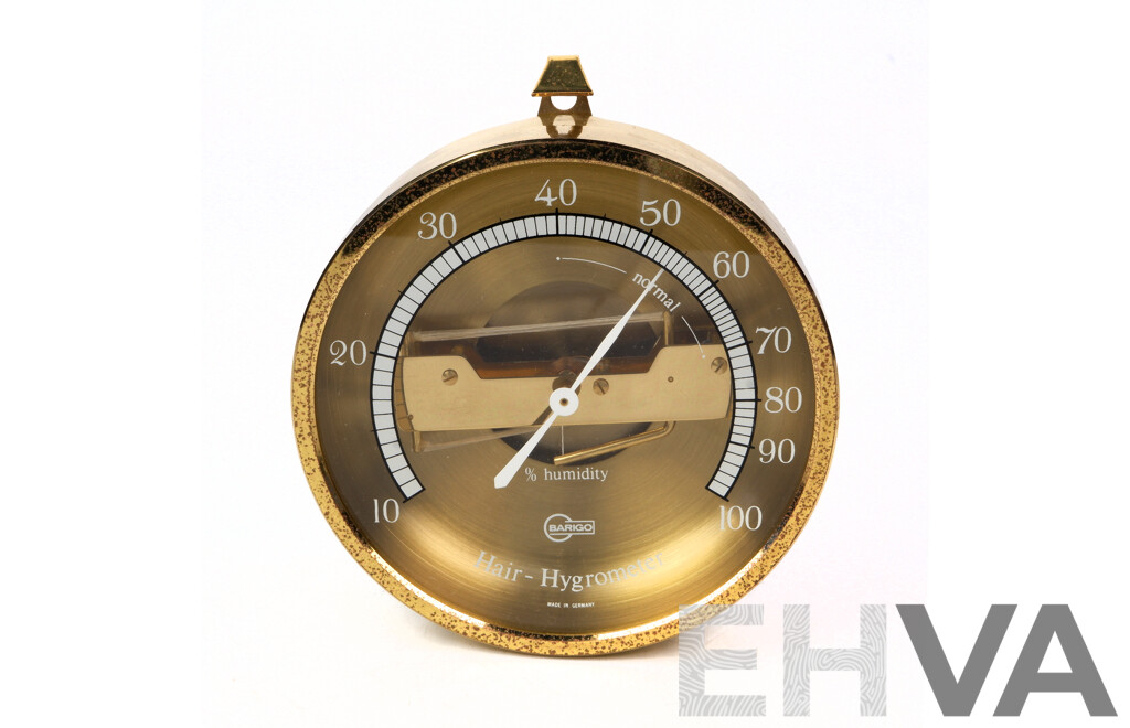 Vintage German Barigo Hair Hygrometer - Lot 1564525 | EHVA