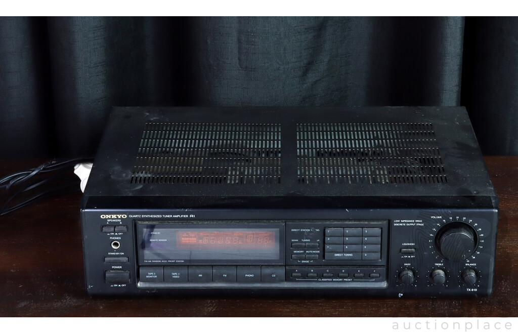 Onkyo RI Quartz Synthesized Tuner - Lot 1570327 | ALLBIDS