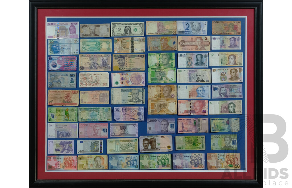 Framed Selection of Paper and Polymer - Lot 1521497 | ALLBIDS
