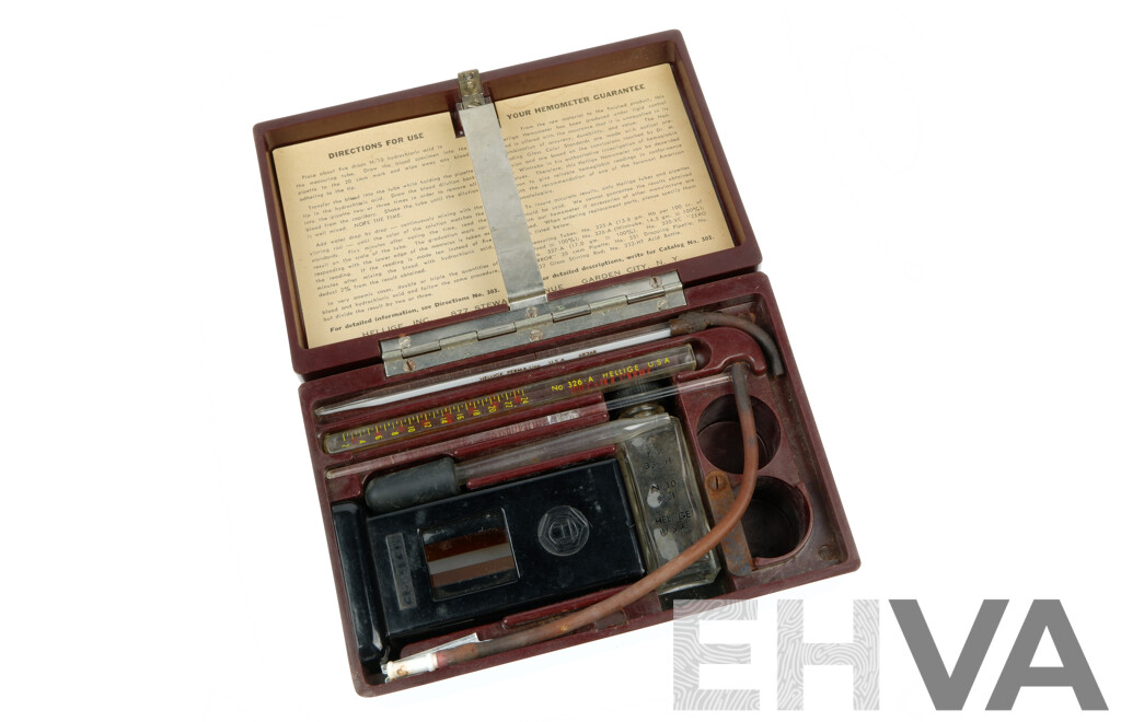 Antique Hellige Hemometer in Original - Lot 1538984 | EHVA