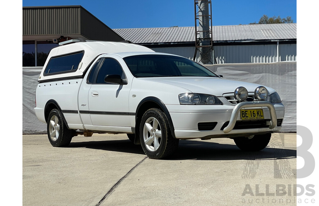 06/06 Ford Falcon RTV RWD BF Utility - Lot 1522943 | CARBIDS