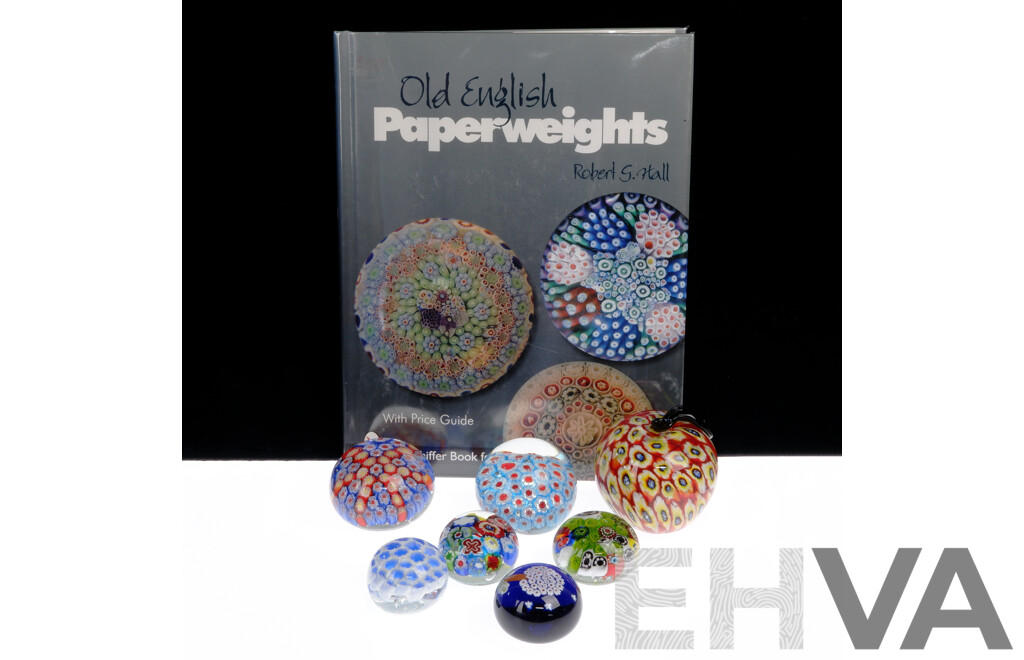Collection Seven Glass Paperweights - Lot 1541596 | EHVA