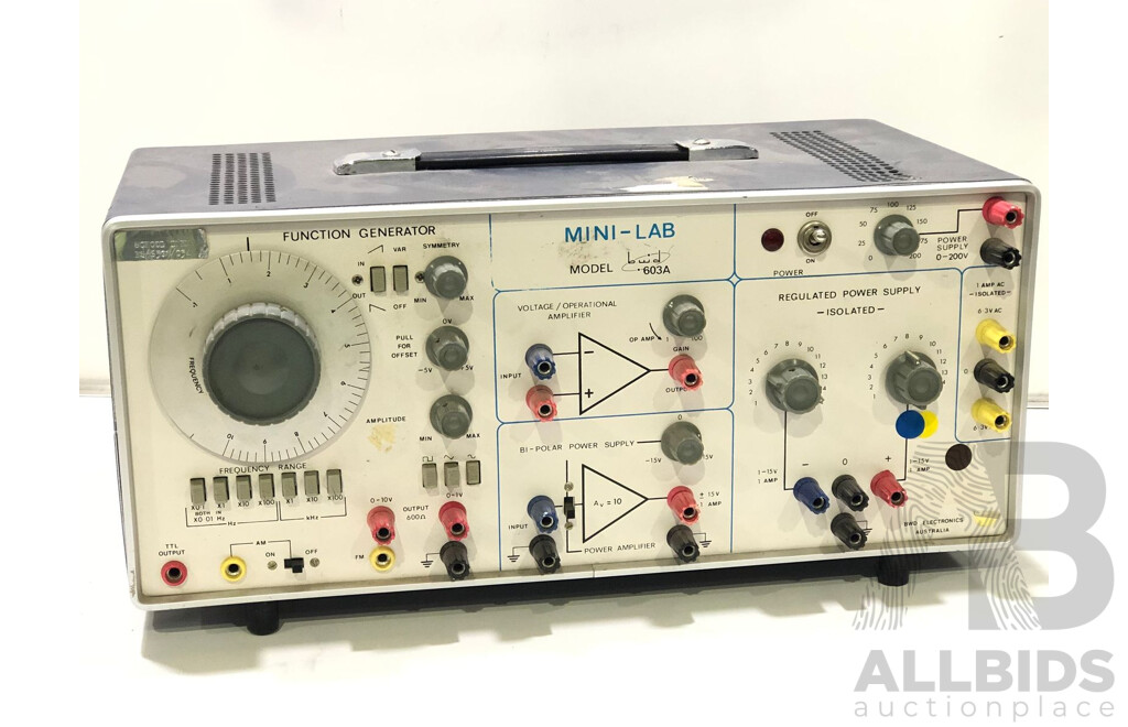 BWD 603A Mini Lab Function Generator - Lot 1543938 | ALLBIDS
