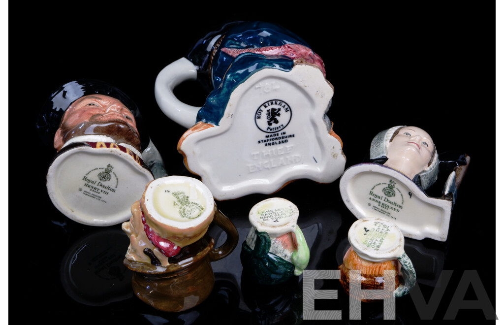 Collection Character Jugs Including - Lot 1540592 | EHVA
