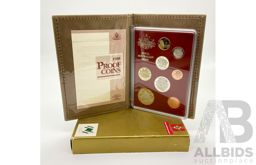 Australian RAM 1988 Eight Proof - Lot 1551011 | ALLBIDS
