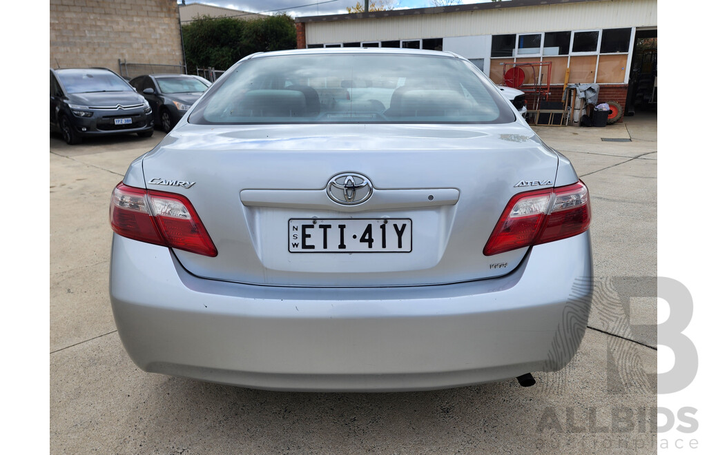 10/2007 Toyota Camry ATEVA FWD - Lot 1535108 | CARBIDS