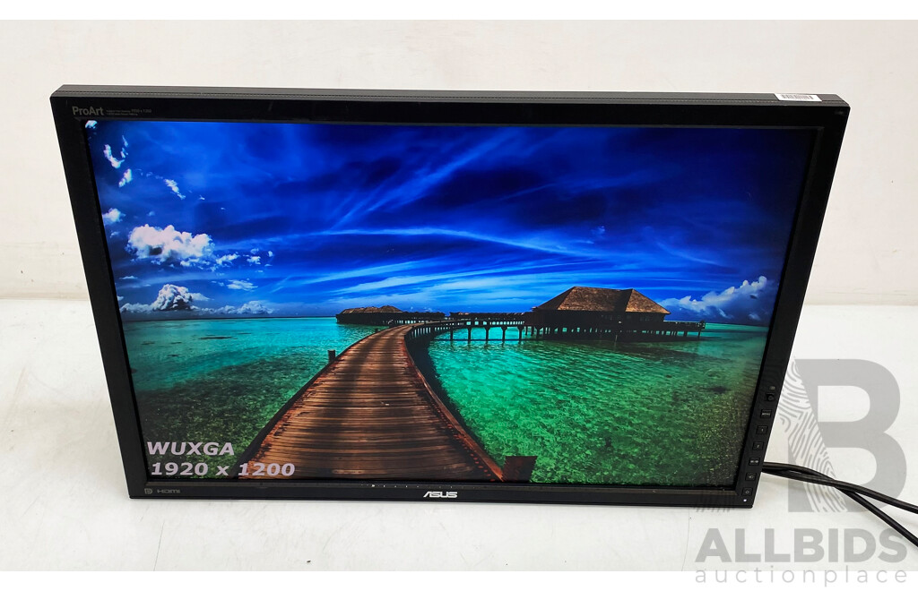 ASUS ProArt (PA248Q) 24-Inch WUXGA - Lot 1538367 | ALLBIDS