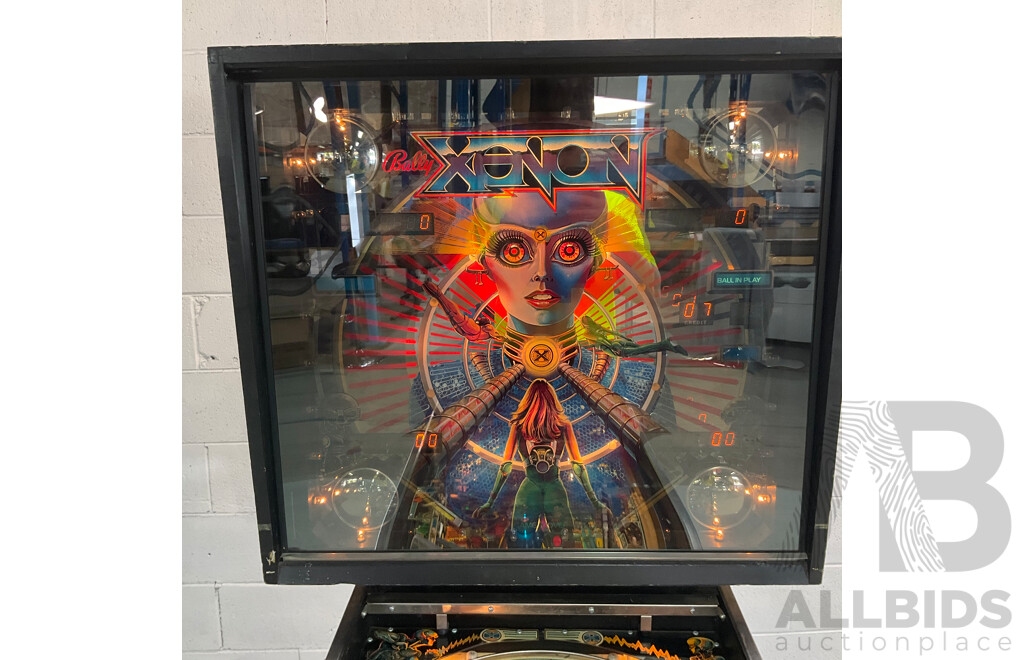 Xenon Pinball Machine by Bally - Lot 1542171 | ALLBIDS