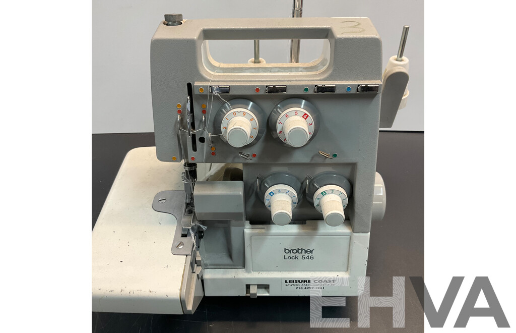 BROTHER Lock 546 Sewing Machine - Lot 1542440 | EHVA