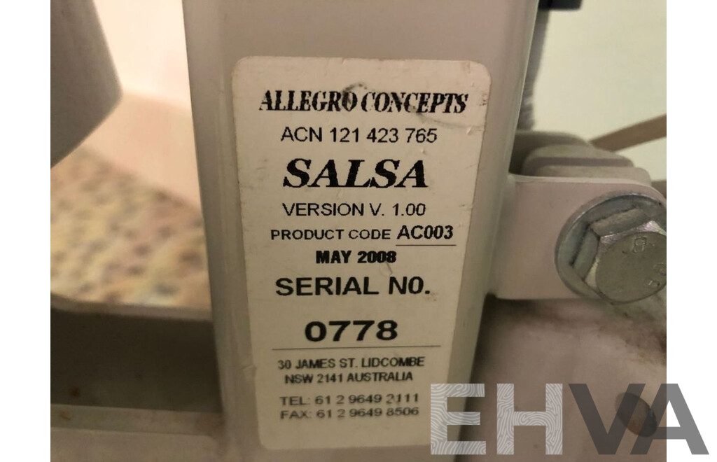 Allegro Salsa AC003 Compact Hoist/Patient - Lot 1541767 | EHVA