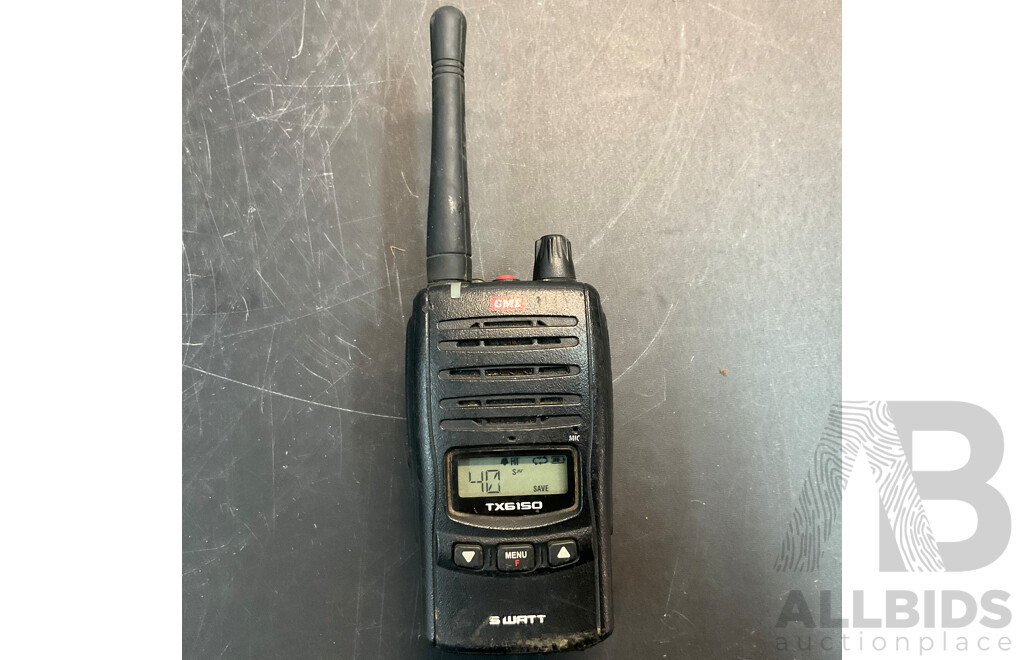 GME TX6150 Handheld Radio Set - Lot 1545303 | ALLBIDS