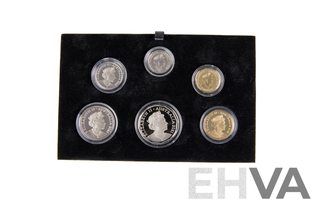 Australian RAM 2021 Six Proof Coin - Lot 1615494 | EHVA