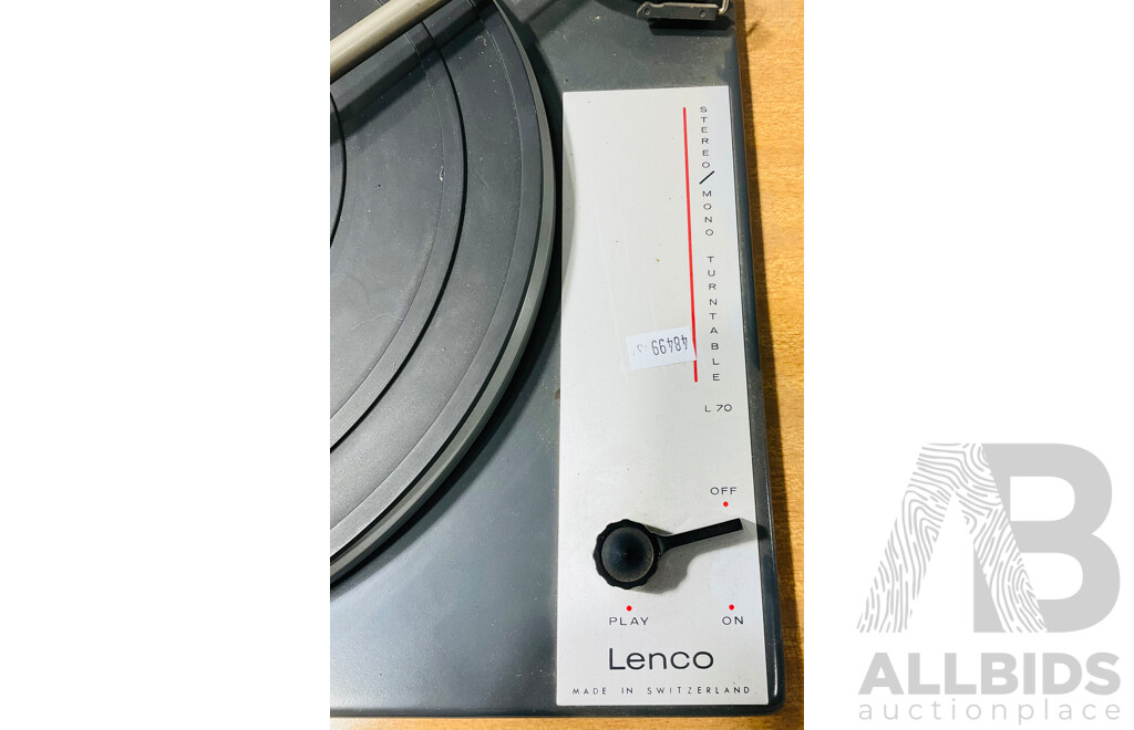 Vintage Lenco Stereo Mono Turntable - Lot 1548067 | ALLBIDS