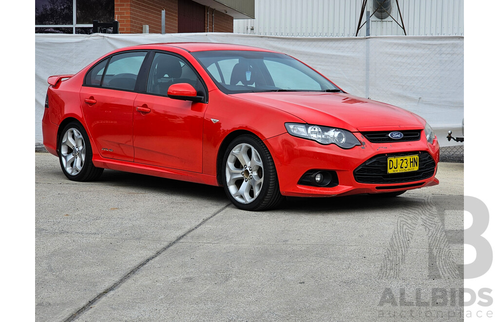 4/2012 Ford Falcon XR6 FG MK2 4d - Lot 1549025 | CARBIDS