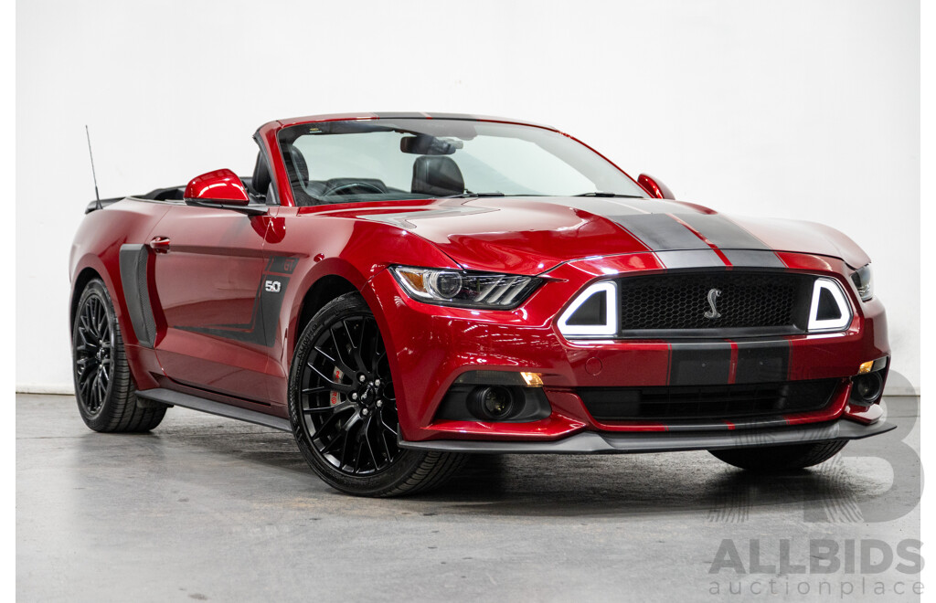 02/2017 Ford Mustang GT Convertible - Lot 1549642 | CARBIDS