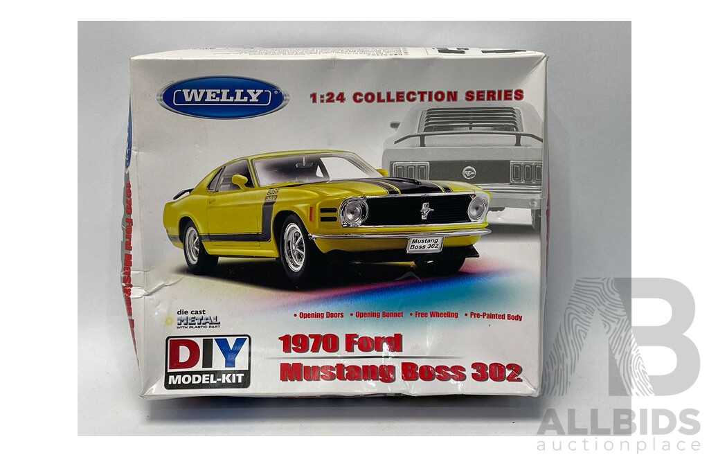Welly 1970 Ford Mustang Boss Diecast - Lot 1556122 | ALLBIDS