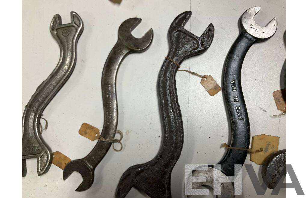 Collection of Vintage 'S' Spanners, - Lot 1589712 | EHVA