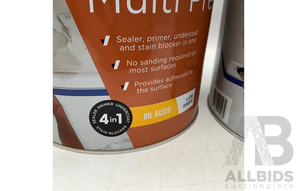 ACCENT Multi Prep Oil Based 4L - Lot 1555753 | ALLBIDS