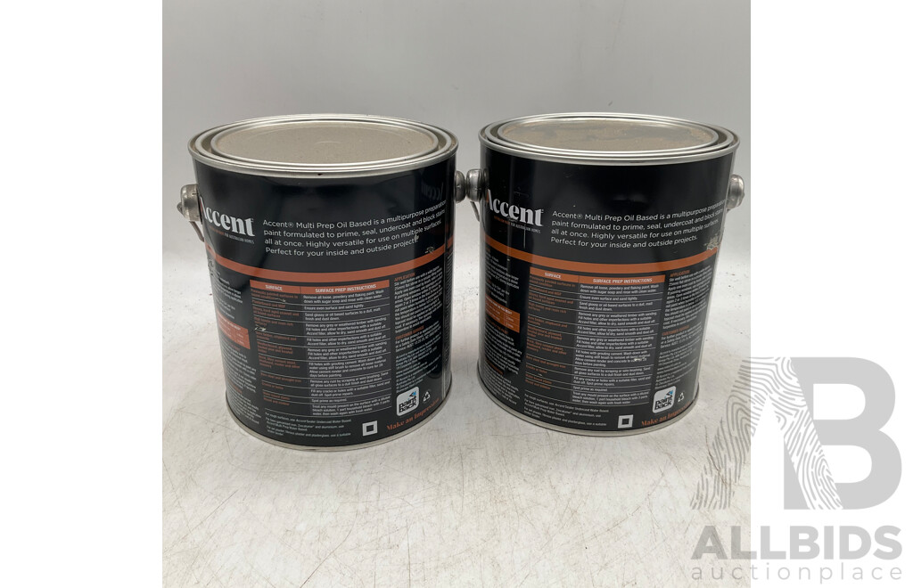 ACCENT Multi Prep Oil Based 2L - Lot 1566577 | ALLBIDS