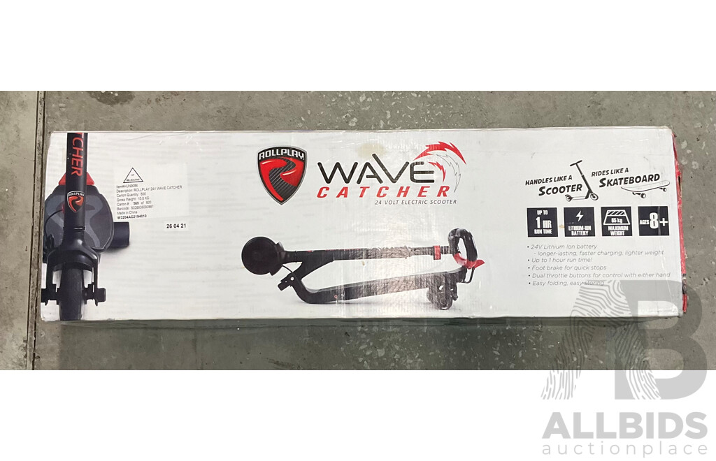 ROLLPLAY Wave Catcher 24 Volt Electric - Lot 1566618 | ALLBIDS