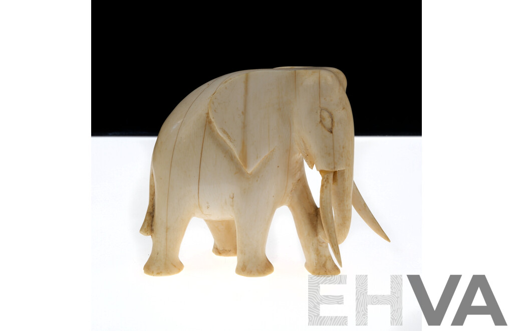 Vintage Hand Carved African Ivory - Lot 1577547 | EHVA