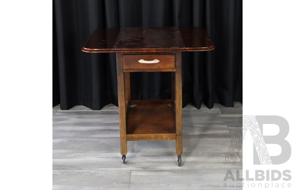 Timber Drop Side Drinks Trolley - Lot 1570185 | ALLBIDS