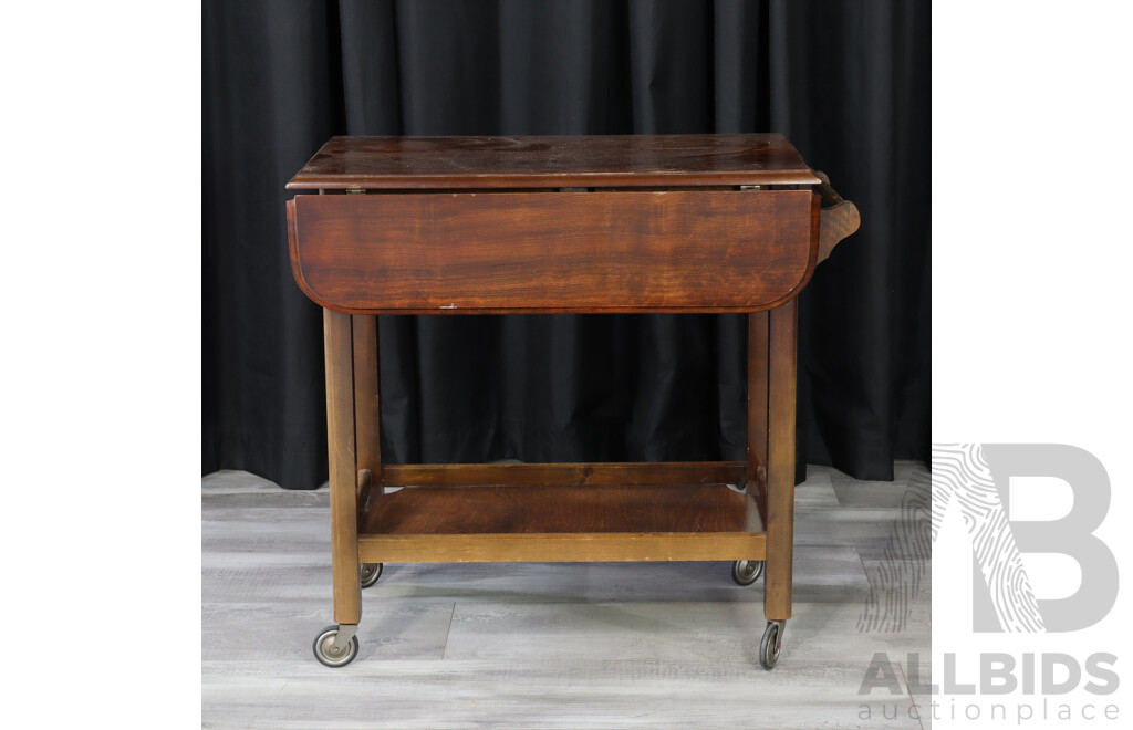 Timber Drop Side Drinks Trolley - Lot 1570185 | ALLBIDS
