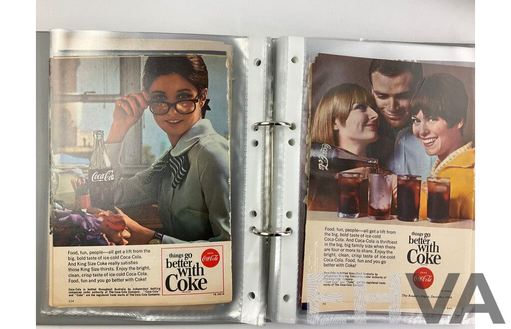 Album of Coke Cola Advertisment - Lot 1569195 | EHVA