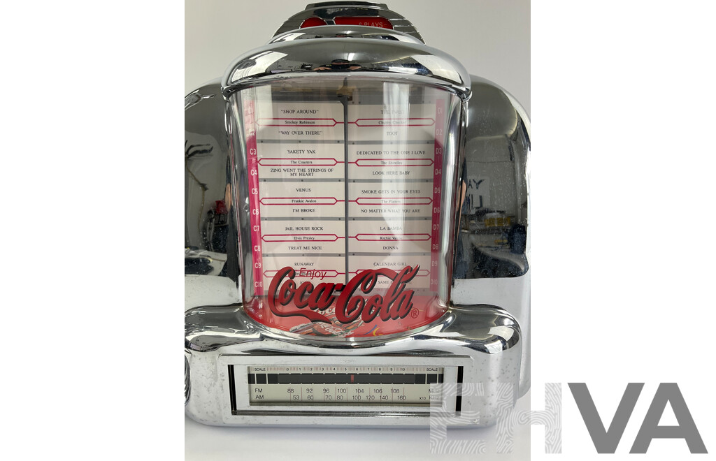 Coca Cola 1950's Jukebox Stlye - Lot 1580902 | EHVA