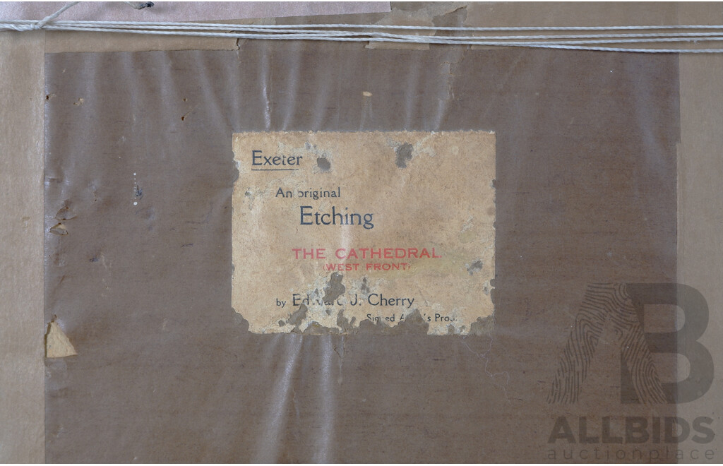 Edward J. Cherry, (Early 20th Century, - Lot 1564481 | ALLBIDS