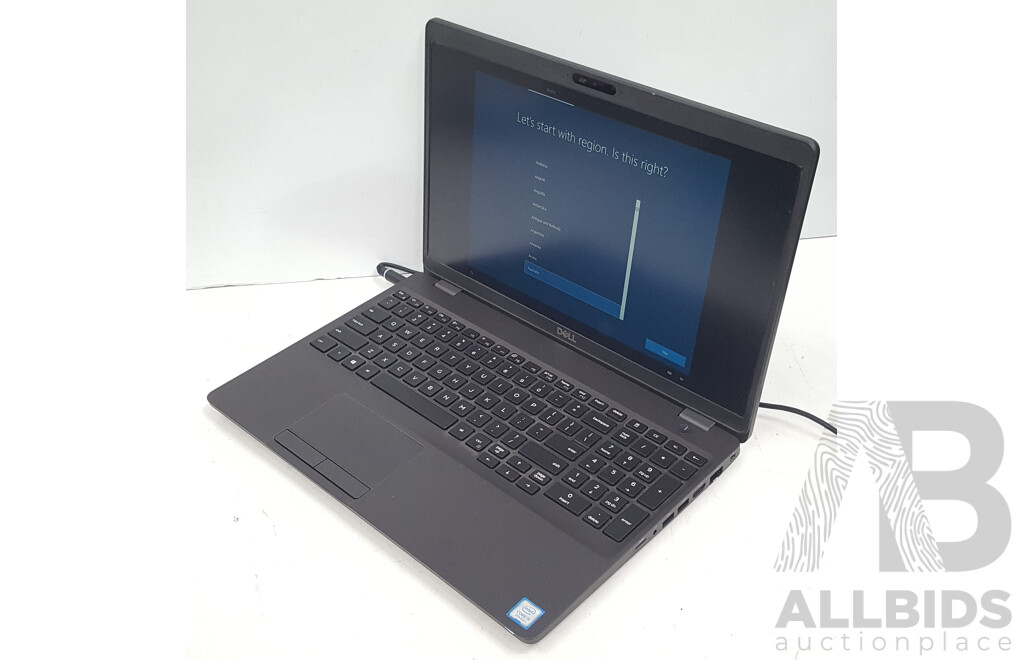 Dell Latitude 5501 Intel Core i5 - Lot 1563180 | ALLBIDS