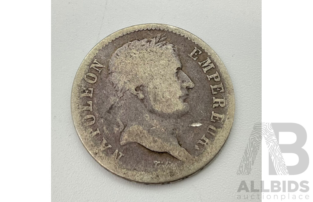 French 1808 Napoleon Silver One - Lot 1578318 | ALLBIDS