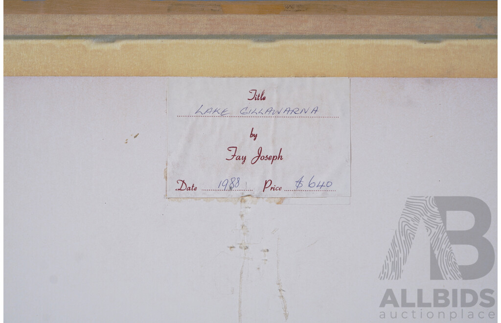 Fay Joseph, (20th Century, Australian, - Lot 1567102 | ALLBIDS