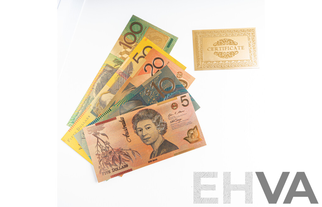 Australian 24 Carat Gold Foil Polymer - Lot 1596359 | EHVA