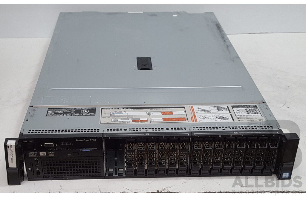 Dell EMC PowerEdge R730 Dual Intel - Lot 1579476 | ALLBIDS