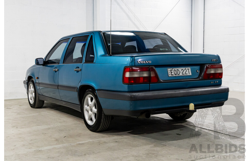 3/1996 Volvo 8 50 SE 4d Sedan Turquoise - Lot 1570645 | CARBIDS