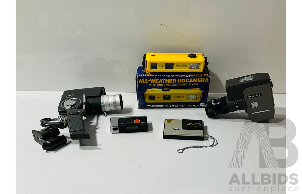 Collection of Vintage Cameras Including - Lot 1578891 | ALLBIDS