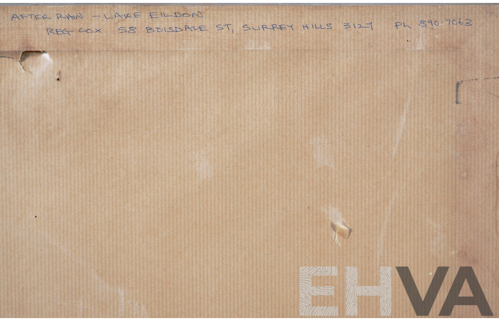 Reg Cox, (20th Century, Australian, - Lot 1573881 | EHVA