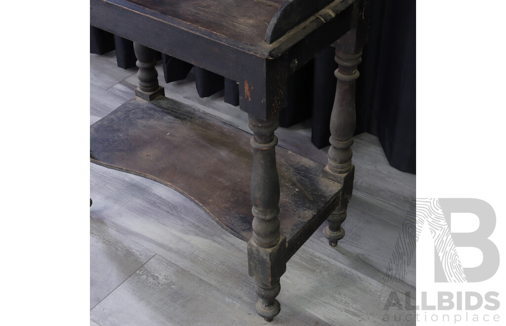 Rustic Cedar Wash Stand Base - Lot 1572486 | ALLBIDS